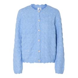 Y.A.S YAS Strickjacke 'YASBUBERA' Damen Größe XXL hellblau