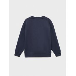 Mango Kids Sweatshirt 'WILLI' Jungen Gr&ouml;&szlig;e 128 navy / wei&szlig;