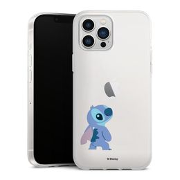 DeinDesign iPhone 13 Pro Max Handy Silikon H&uuml;lle Case transparent Handyh&uuml;lle Disney Lilo & Stitch Merchandise Silikon Case