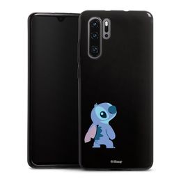 DeinDesign Huawei P30 Pro Handy Silikon H&uuml;lle Case schwarz Handyh&uuml;lle Disney Lilo & Stitch Merchandise