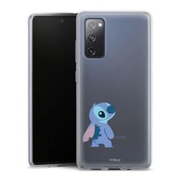 DeinDesign Galaxy S20 FE 5G Handy Silikon H&uuml;lle Case transparent Handyh&uuml;lle Merchandise Disney Lilo & Stitch Silikon Case