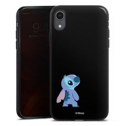 DeinDesign iPhone Xr Handy Silikon H&uuml;lle Case schwarz Handyh&uuml;lle Disney Lilo & Stitch Merchandise
