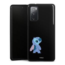 DeinDesign Galaxy S20 FE 5G Handy Silikon H&uuml;lle Case schwarz Handyh&uuml;lle Merchandise Disney Lilo & Stitch