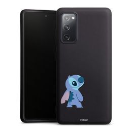 DeinDesign Galaxy S20 FE Handy Premium Silikon H&uuml;lle Handyh&uuml;lle schwarz Case Merchandise Disney Lilo & Stitch Silikon Premium Case