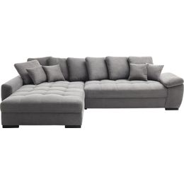 Ecksofa MR. COUCH, B:323cm H:92cm T:222cmmiami 6 rock, 90% Polyester / 10% Nylon, Wohnzimmer, Sofas, "Richmond, L-Form mit Kaltschaum"