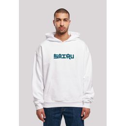 F4NT4STIC Herren Kapuzenpullover "Koi Fish Japan Streetstyle"wei&szlig;, Gr. XS, Obermaterial: 100% Baumwolle, Pullover, Japan Streetwear Styles