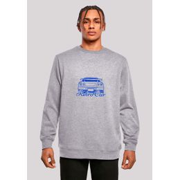 Sweatshirt F4NT4STIC "Retro Car Japanese Streetstyle", Herren, Gr. 5XL, erdgrau, Obermaterial: 50% Baumwolle, 50% Polyester, regular fit, Rundhals, ohne Bündchen, Sweatshirts, Japan Streetwear Styles
