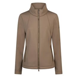 Pikeur Selection Tech-Fleecejacke slate brown Damen 38