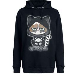 Grumpy Cat Grumpy Cat - Oversize Kapuzenpullover schwarz in L AF12503-268