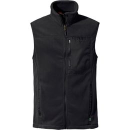 Vaude Rosemoor Fleeceweste Herren, schwarz, Größe: M Fleece
