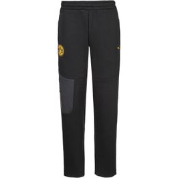 Puma Borussia Dortmund Sweathose Herren - schwarz - Gr. L - Baumwolle/Polyester