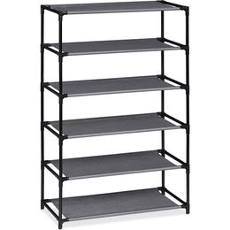Relaxdays, Schuhschrank, Schuhschrank (60 x 30 x 90 cm)