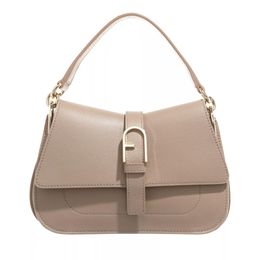 Furla Crossbody Bags - Furla Flow Mini Top Handle - Gr. unisize - in Beige - f&uuml;r Damen