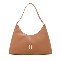 Furla Hobo Bags - Furla Diamante S Shoulder Bag - Gr. unisize - in Braun - f&uuml;r Damen