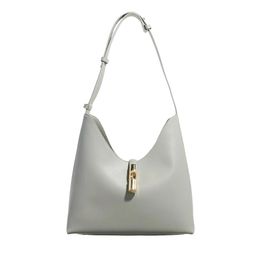 Furla Hobo Bags - Furla Goccia M Hobo - Gr. unisize - in Grau - f&uuml;r Damen