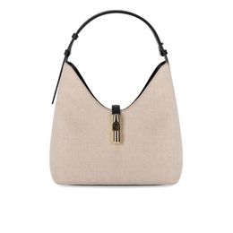 Furla Hobo Bags - Furla Goccia M Hobo - Gr. unisize - in Beige - f&uuml;r Damen
