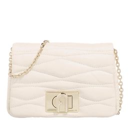 Furla Crossbody Bags - Furla 1927 Mini Crossbody Soft - Gr. unisize - in Wei&szlig; - f&uuml;r Damen