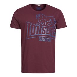 Lonsdale Shirt 'Langsett' male Red size XXL