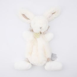 Cremefarbenes Hasen-Kuscheltier 21x25cm