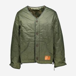 Ed Hardy Grüne Wendebomberjacke mit Camo-Muster