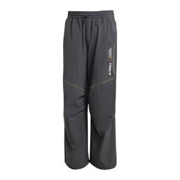 adidas terrex Outdoorhose 'National Geographic' Herren Größe XL gelb / anthrazit / weiß