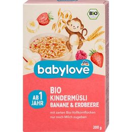 Kindermüsli Banane-Erdbeere ab 1 Jahr babylove