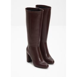 bonprix Stiefel, braun, Vegan