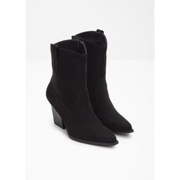 bonprix Cowboy-Boots, schwarz, Vegan