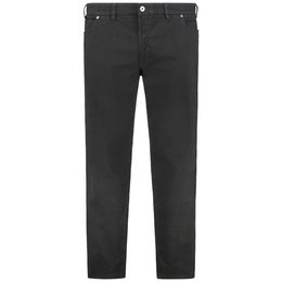 Große Größen Eurex By Brax Baumwollhose "Luke" mit Stretch, Tapered Fit Farbe schwarz/schwarz Größe: 30