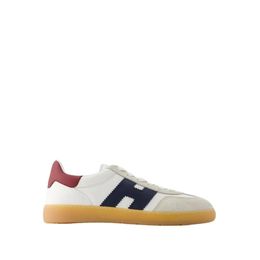 Hogan Low-Top Sneaker - H647 Allacciato Sneakers - Leather - White - Gr. 41 (EU) - in Wei&szlig; - f&uuml;r Damen