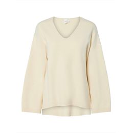 Y.A.S YAS Pullover 'YASELMA' Damen Gr&ouml;&szlig;e L creme