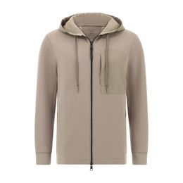 Boggi Milano Sweatjacke Herren Gr&ouml;&szlig;e XXL greige