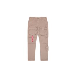 Cargohose Alpha Industries "Tactical Pant", Damen, Gr. 31, Normalgr&ouml;&szlig;en, beige (vintage sand), Obermaterial: 100% Baumwolle, Hosen Cargohose