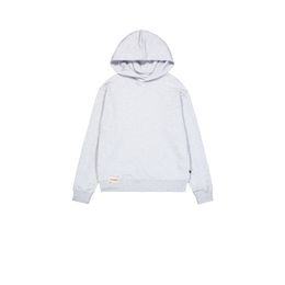Hoodie Alpha Industries "Studio Edition Hoodie", Herren, Gr. M, grau (pastel grau melange), Obermaterial: 80% Baumwolle, 20% Polyester, loose fit, Sweatshirts Hoodie