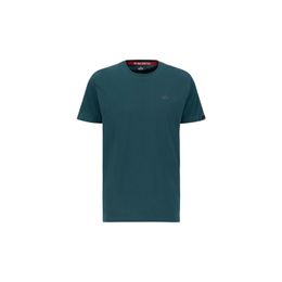 T-Shirt Alpha Industries "Air Force Pilot T-Shirt", Damen, Gr. L, gr&uuml;n (force gr&uuml;n), Obermaterial: 100% Baumwolle, Shirts T-Shirt