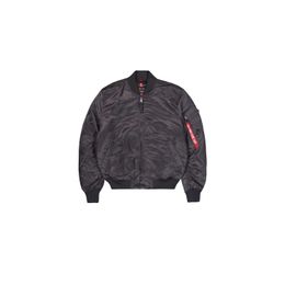 Bomberjacke Alpha Industries "MA-1 VF Vintage Fit 59", Herren, Gr. M, grau (vintage grau), Obermaterial: 100% Nylon; Futter: 100% Nylon; F&uuml;llung: 100% Polyester, Jacken Bomberjacke