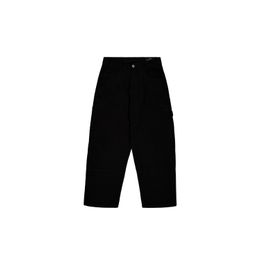 Cargohose Alpha Industries "Carpenter Pant", Damen, Gr. 31, Normalgr&ouml;&szlig;en, schwarz, Obermaterial: 100% Baumwolle, Hosen Cargohose