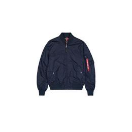 Bomberjacke Alpha Industries "MA-1 TT Light", Herren, Gr. L, blau (rep.blau), Obermaterial: 100% Nylon, Futter: 100% Nylon, Jacken