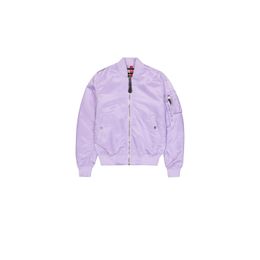Bomberjacke Alpha Industries "MA-1 VF Light W", Damen, Gr. S, lila (pale violet), Obermaterial: 100% Nylon, Futter: 100% Nylon, Jacken Bomberjacke