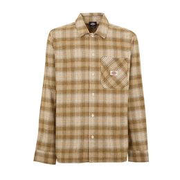Dickies Hemd 'Forest' Herren Gr&ouml;&szlig;e L hellbeige / karamell / apricot