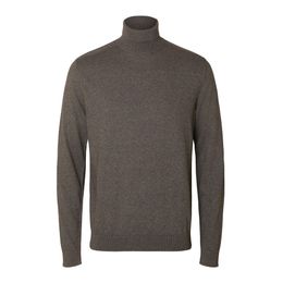 Selected Pullover 'SLHBERG' Herren Gr&ouml;&szlig;e L dunkelbraun