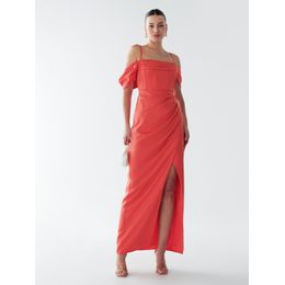 BWLDR Kleid 'Bismarck' Damen Gr&ouml;&szlig;e 38 koralle Sommerkleid