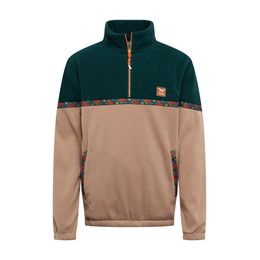Iriedaily Pullover 'Monte Noe' Herren Gr&ouml;&szlig;e S beige / blau / gr&uuml;n / rot