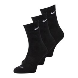 Nike Sportswear Socken 'Everyday Plus' Herren Gr&ouml;&szlig;e 46/50 schwarz / wei&szlig;
