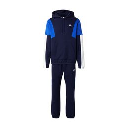 Nike Sportswear Jogginganzug 'CLUB FLEECE' Herren Gr&ouml;&szlig;e XL navy / neonblau / wei&szlig;