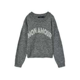 V&eacute;ro Moda Vero Moda Pullover 'AMOREMIO' Damen Gr&ouml;&szlig;e S hellgrau / graumeliert