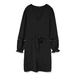 V&eacute;ro Moda Vero Moda Kleid 'VMALVA' Damen Gr&ouml;&szlig;e 34 schwarz Sommerkleid
