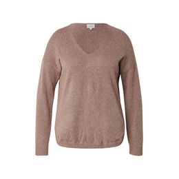 Only Carmakoma Pullover 'CARMARGARETA' Damen Gr&ouml;&szlig;e 5XL/6XL altrosa