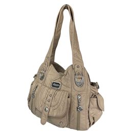 Kumixi Handbag female Beige size One Size