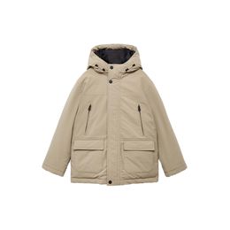 Mango Kids Jacke 'Miguel' Jungen Gr&ouml;&szlig;e 134 beige